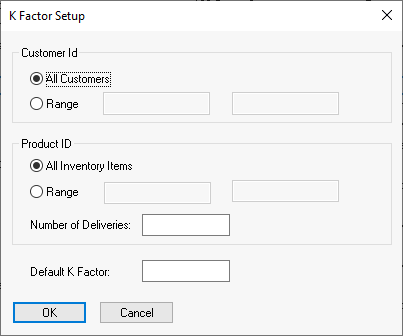 Recording Fuel Tanks for Customers