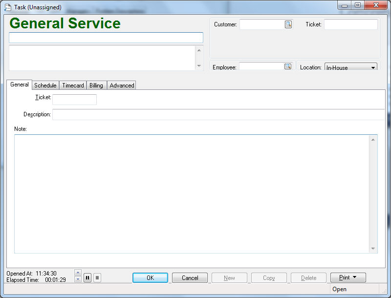Creating Task Types And Defaults