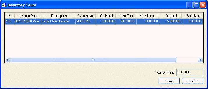 Tracking Inventory Counts Overview