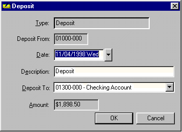Recording Deposits and Reconciling Cash